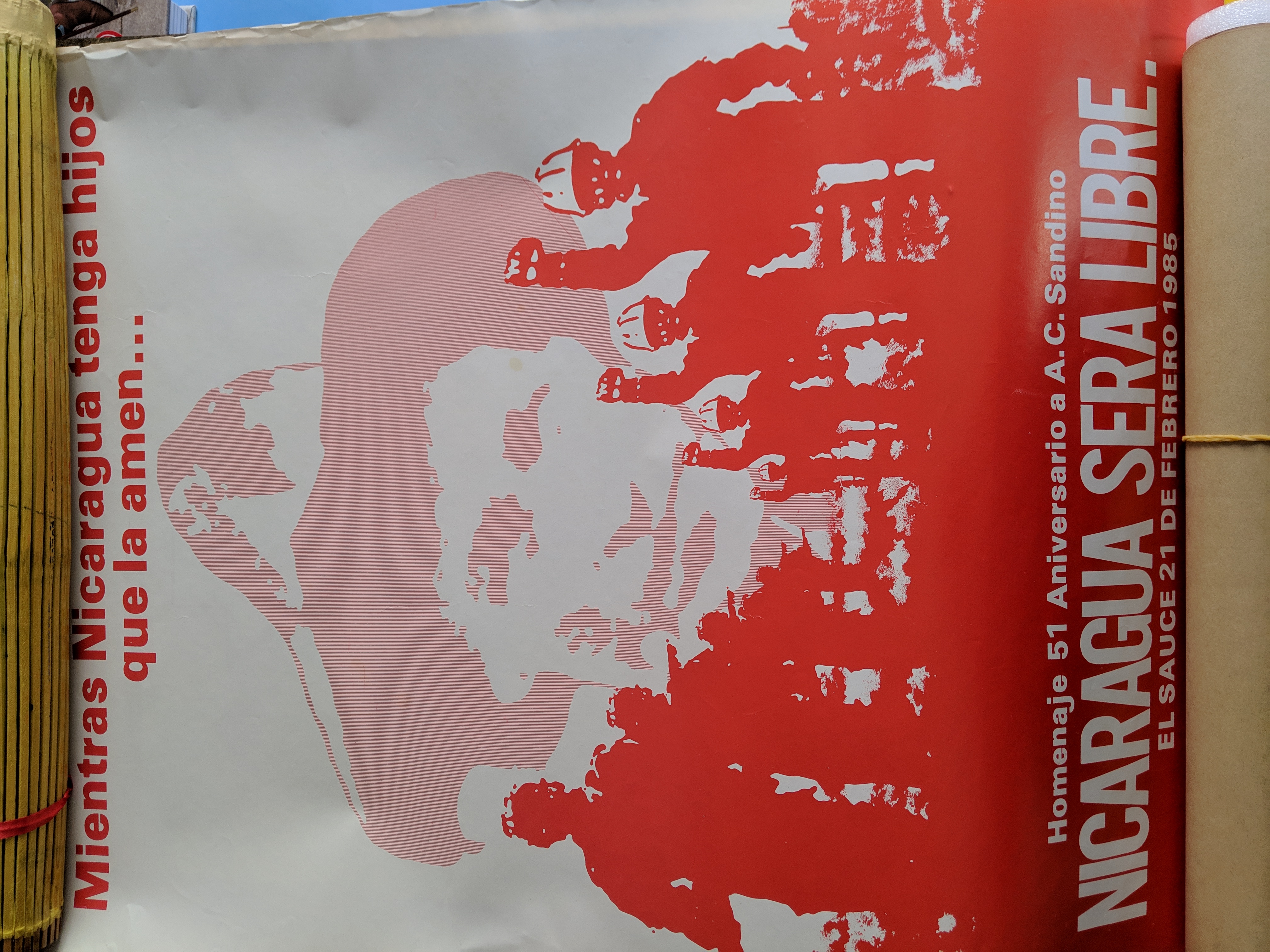 Do you have any background on these images and protest posters ...